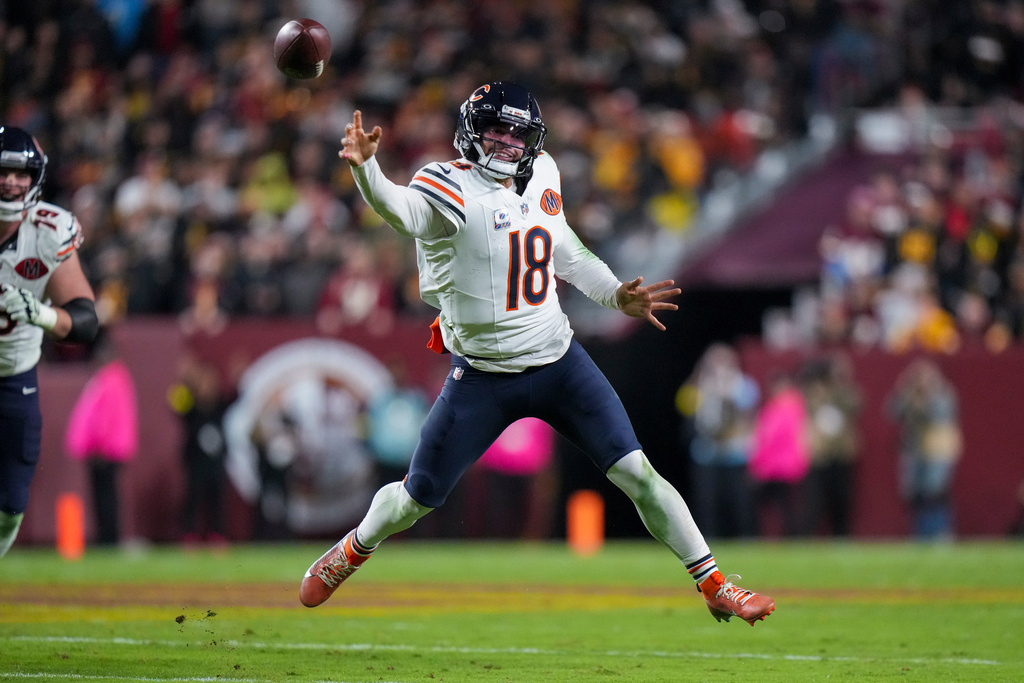 Caleb Williams Stats, Pick vs. Eagles in Black Friday Game: A Philly Upset?